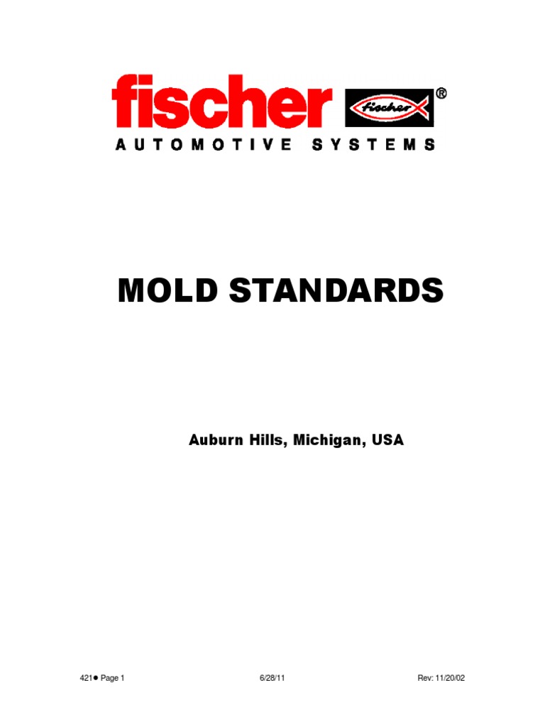 Mold Standards 201106284 | PDF | Electrical Connector | Mechanical ...