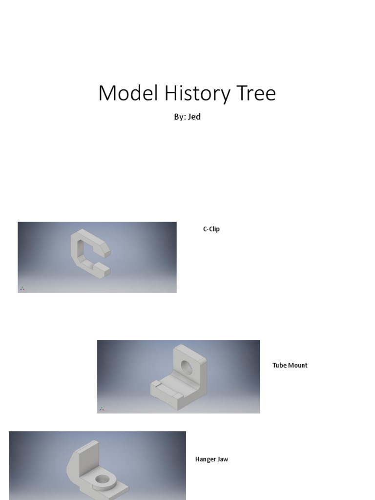 Model History Tree | PDF