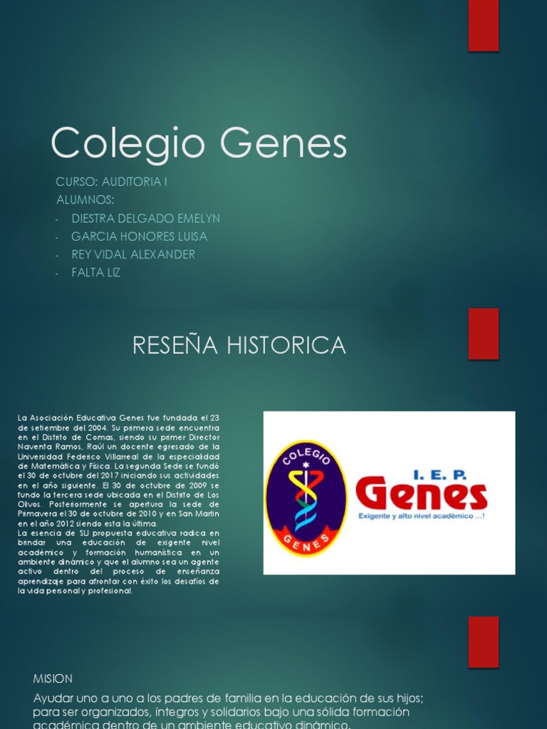 Colegio Genes | PDF