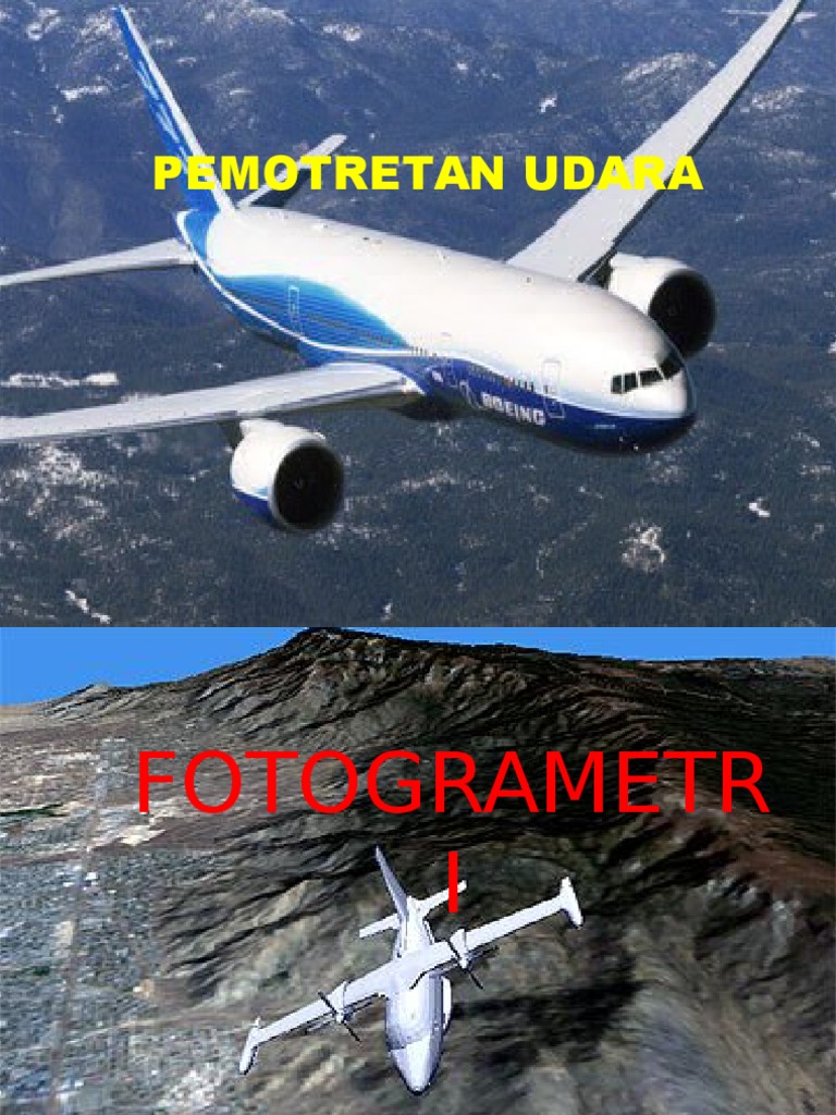 Pemetaan dengan Fotogrametri Udara | PDF