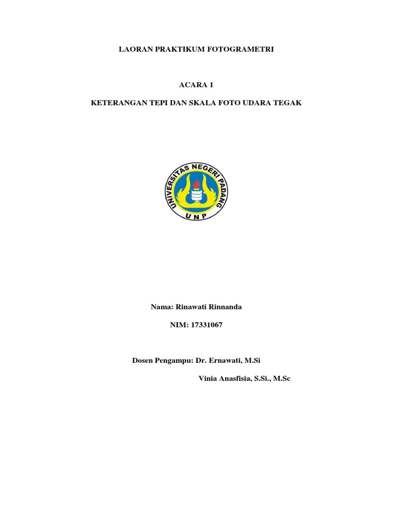 Skala & Tepi Foto Udara Tegak | PDF