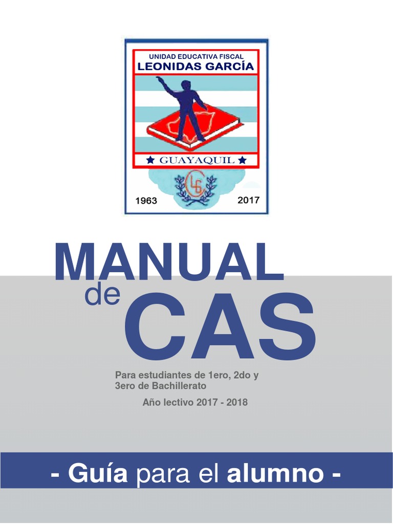 Manual de CAS 2017 | PDF | Desarrollo personal | Evaluación