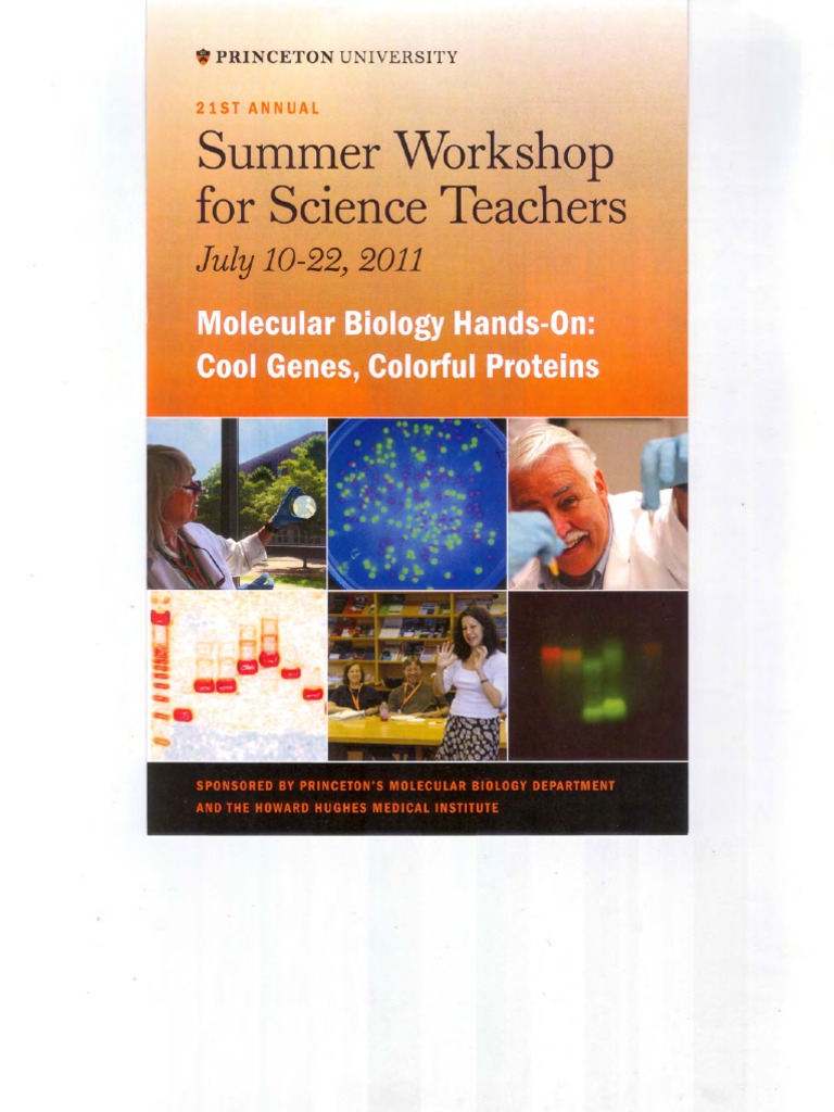 20100710-0722.molecular Biology - Princeton University | PDF
