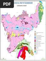 Geological Map of Madhya - Pradesh PDF | PDF | Physical Geography ...