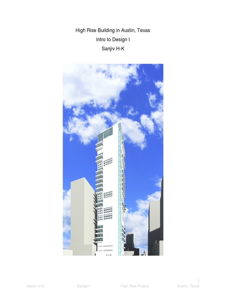 High Rise Presentation | PDF | Building | Building Engineering