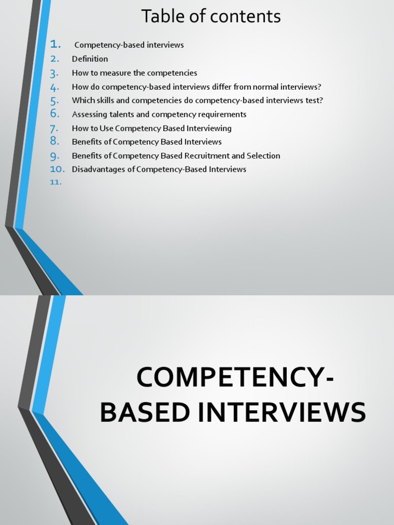 Competency Based Recruitment and Hiring Presentation | PDF | Competence ...