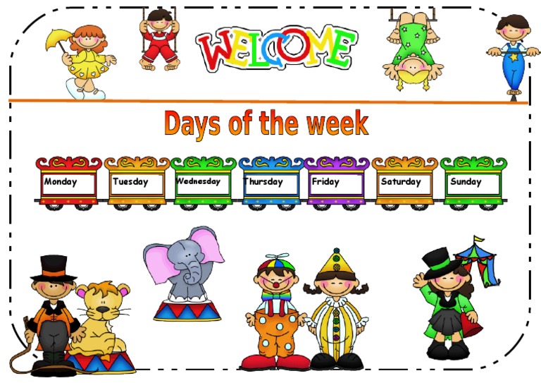Days of The Week Poster | PDF