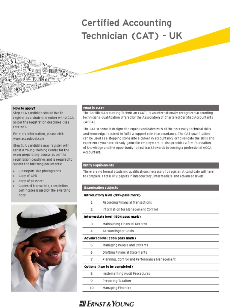 CAT Brochure v4 (19-Aug-09) | PDF | Accounting