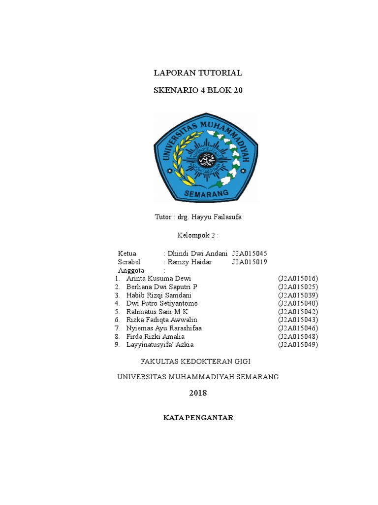 Laporan Tutorial Skenario 4 Blok 20 SGD 2 | PDF