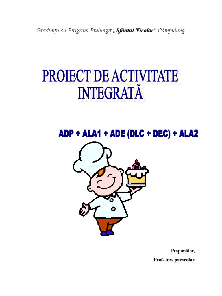 Proiect Didactic DLC Dec | PDF