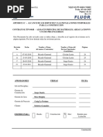 Planilla Control de Maquinaria | PDF