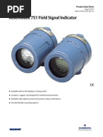 Product Data Sheet Rosemount 751 Field Signal Indicator en 73690 | PDF ...