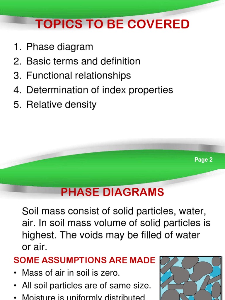 Soil Three Phase System PDF | PDF | Density | Soil