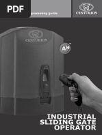 Centurion D5 Gate Motor Programming | PDF | Digital Camera Modes ...