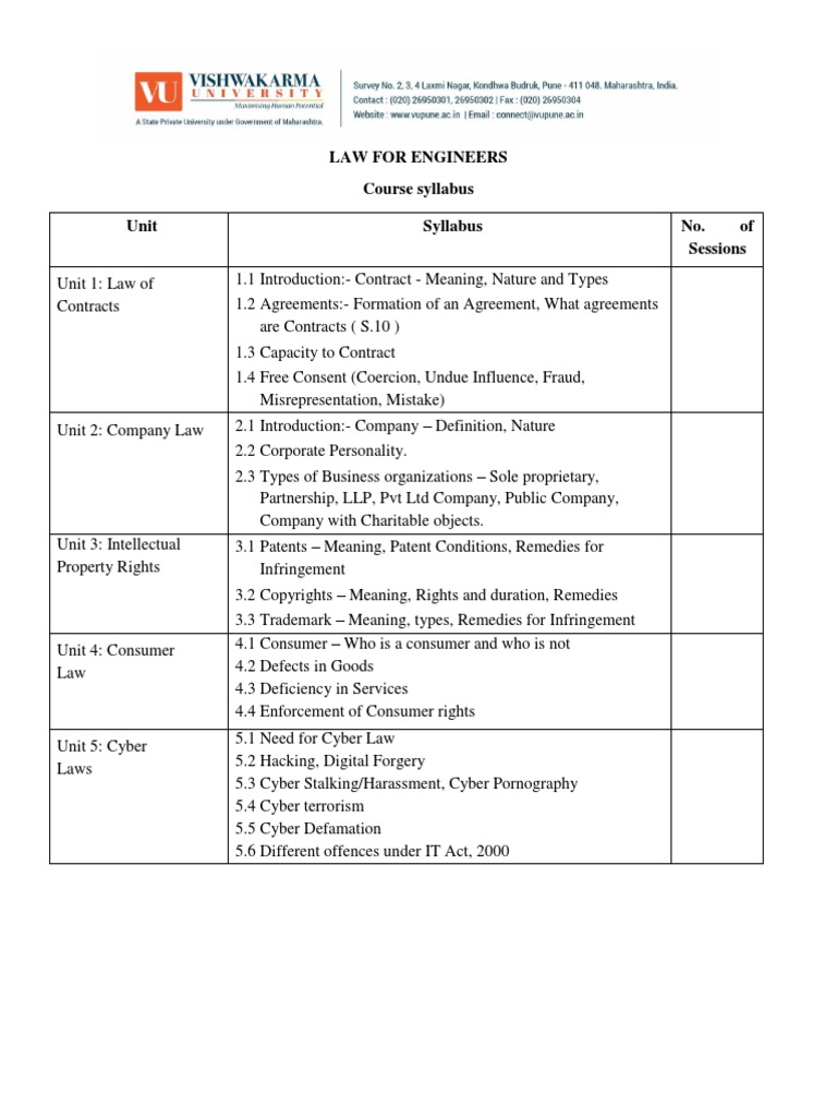 Law For Engineers | PDF