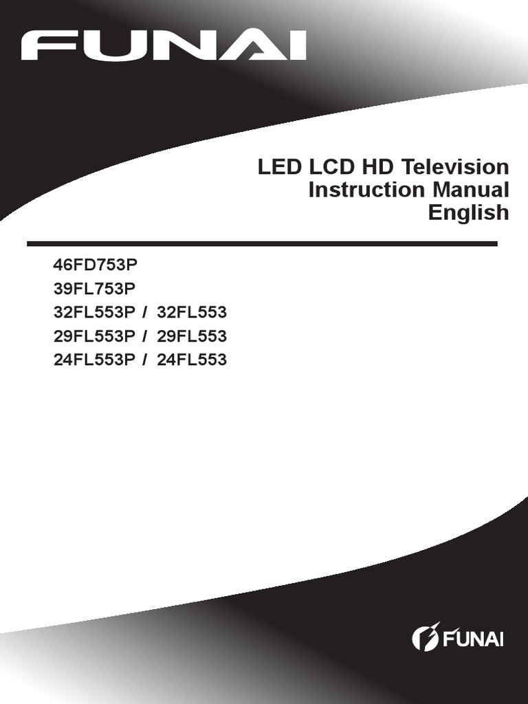 LED LCD HD Television Instruction Manual English | Download Free PDF ...