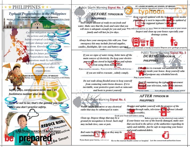 Typhoon Preparedness Guide for Filipinos | PDF | Typhoon | Tropical ...