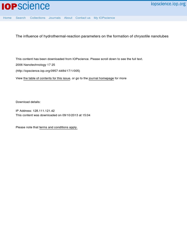 Jan Car 2005 | PDF | Carbon Nanotube | Silicon