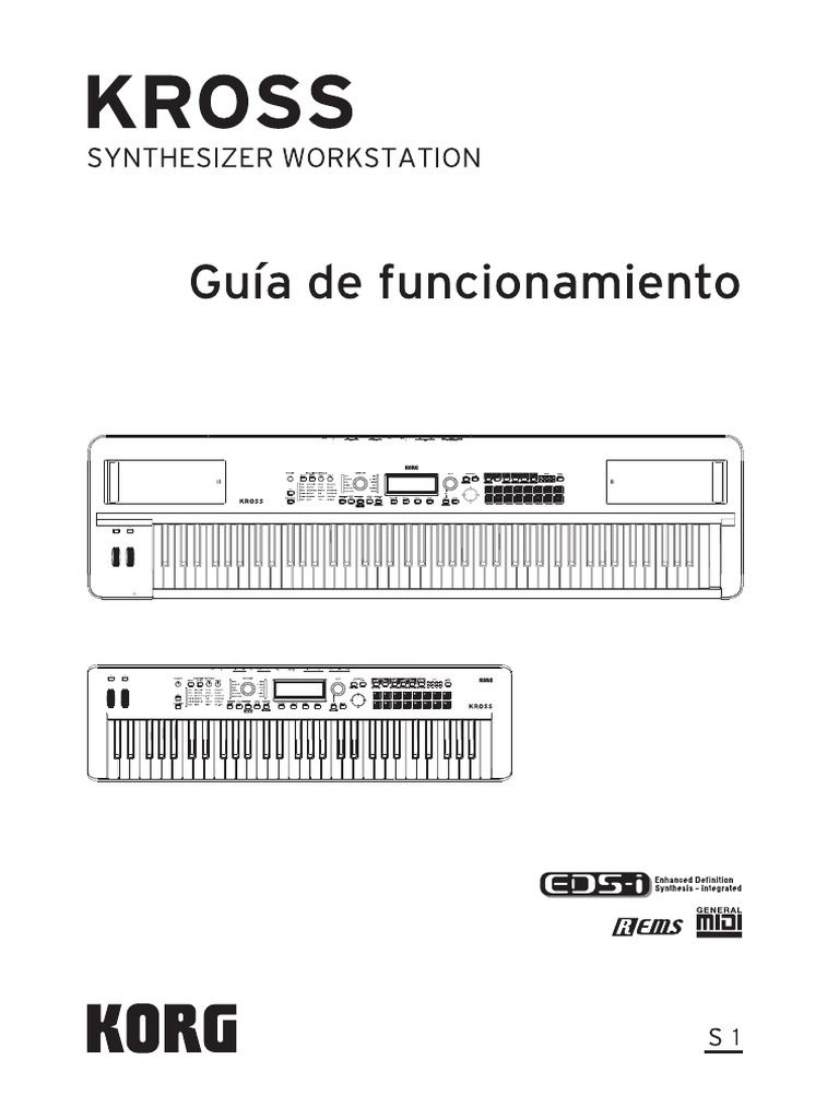 Manual KRG Kross 2 PDF | PDF | Teclado | Diodo emisor de luz