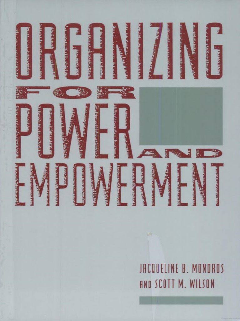 Tips - Organizing For Power and Empowerment PDF | PDF | Empowerment ...