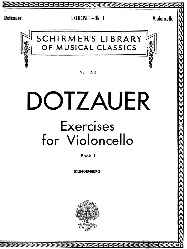 Dotzauer Vol 1 - Revisado | PDF