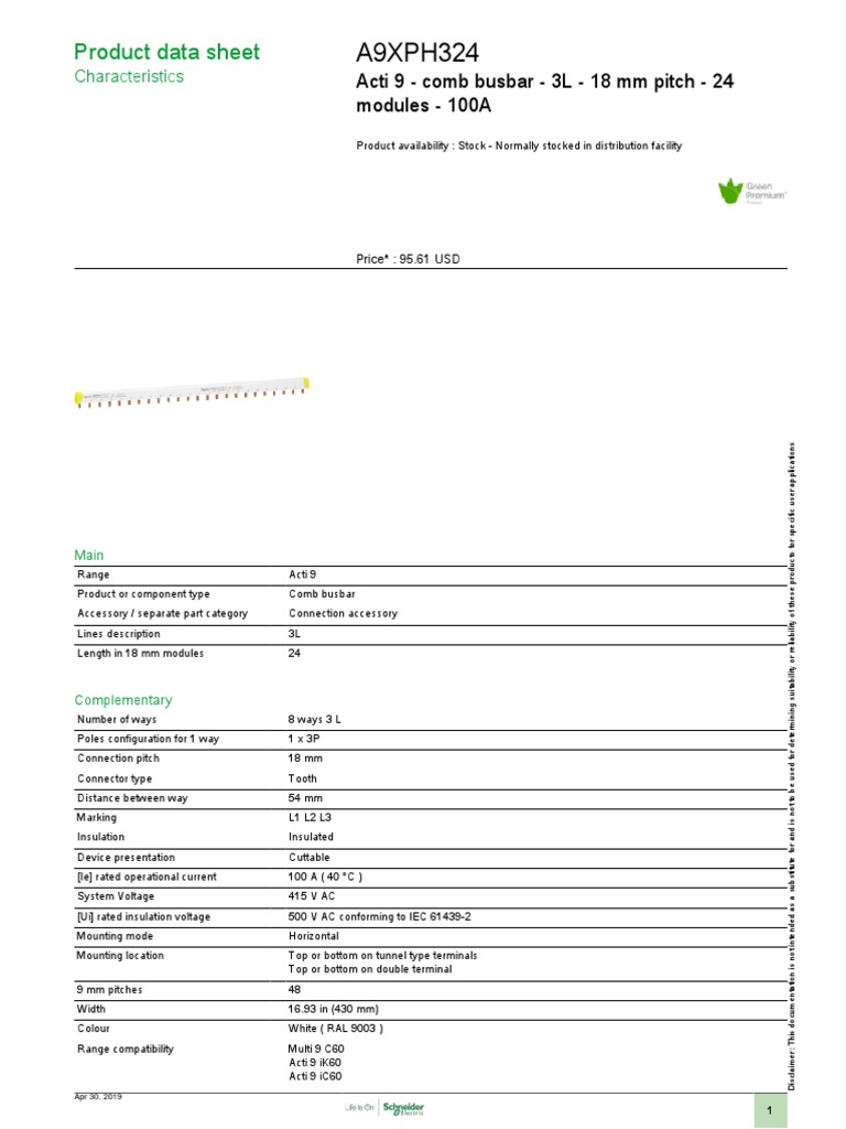 Multi 9 A9xph324 | PDF | Electric Power | Electrical Engineering