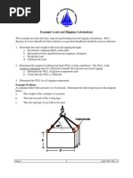 Sample Lifting Plan and Rigging Study | PDF | Elevator | Crane (Machine)
