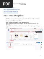 Google Docs Tutorial PDF | PDF