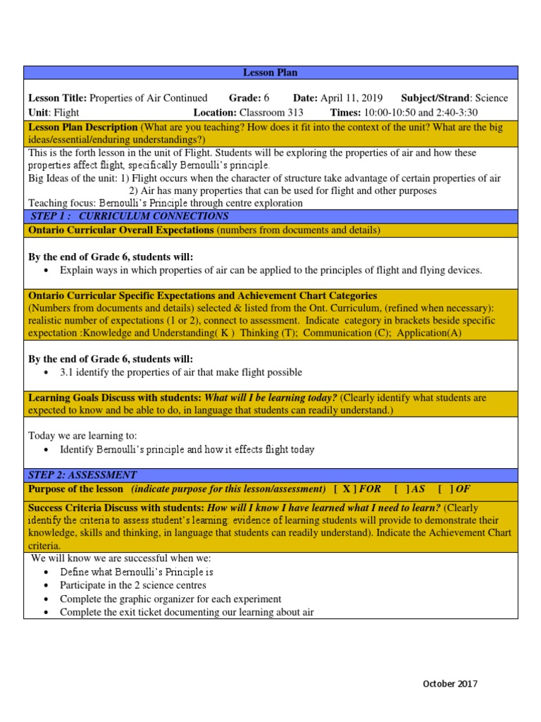 Valenzuela Erin Flight 4 | PDF | Curriculum | Lesson Plan