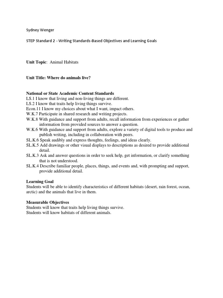 Step Standard 2 | PDF | Epistemology | Behavior Modification