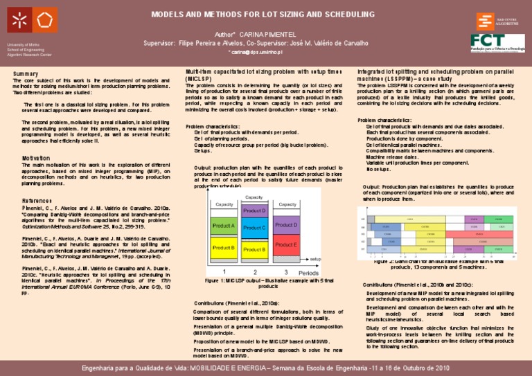 Models And Methods For Lot Sizing And Scheduling Pdf Scheduling