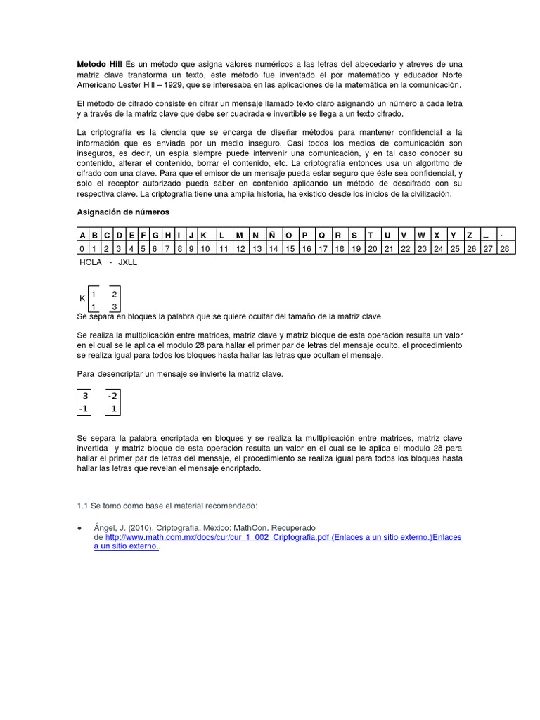 Trabajo Final | PDF | Clave (criptografía) | Criptografía