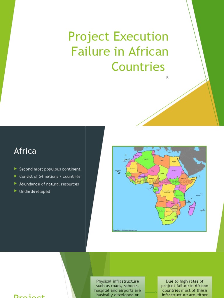 Project Execution Failure in African Countries | PDF | Africa ...