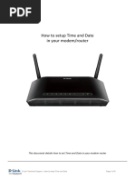 How To Configure NTP and DST | PDF