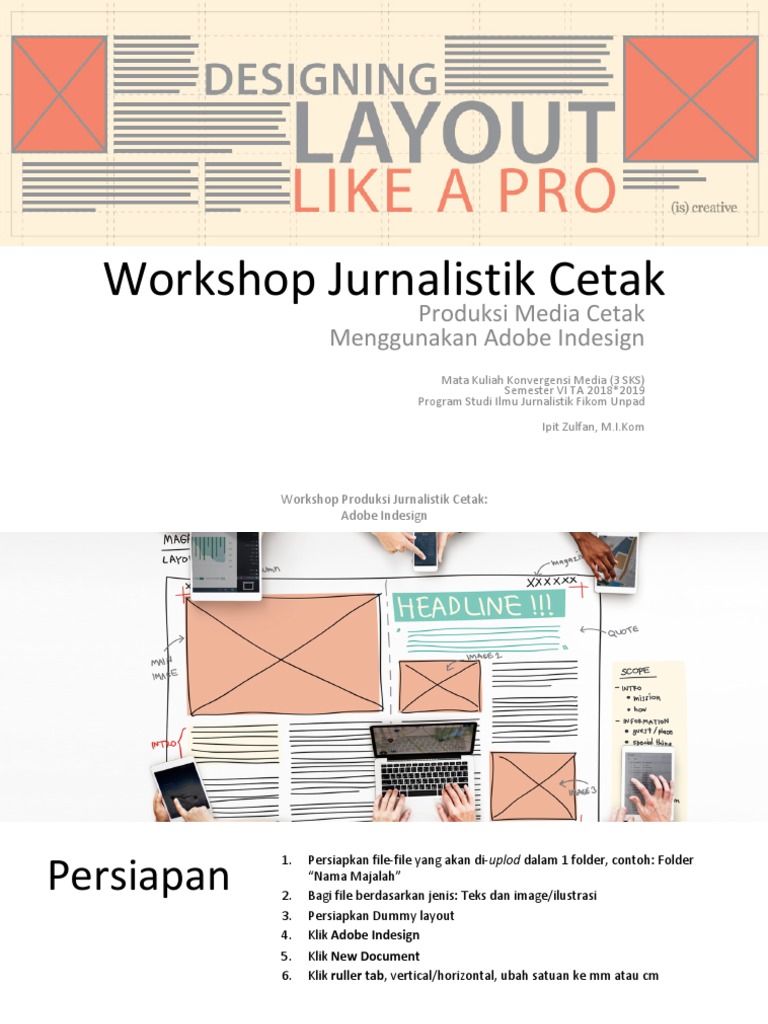 Produksi Media Cetak/Majalah Dengan Adobe Indesign | PDF | Seni
