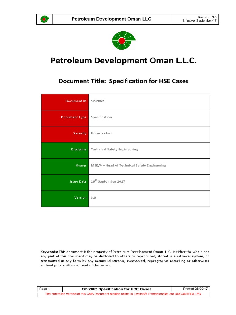 Pdo SP 2062 PDF | PDF | Risk | Risk Assessment