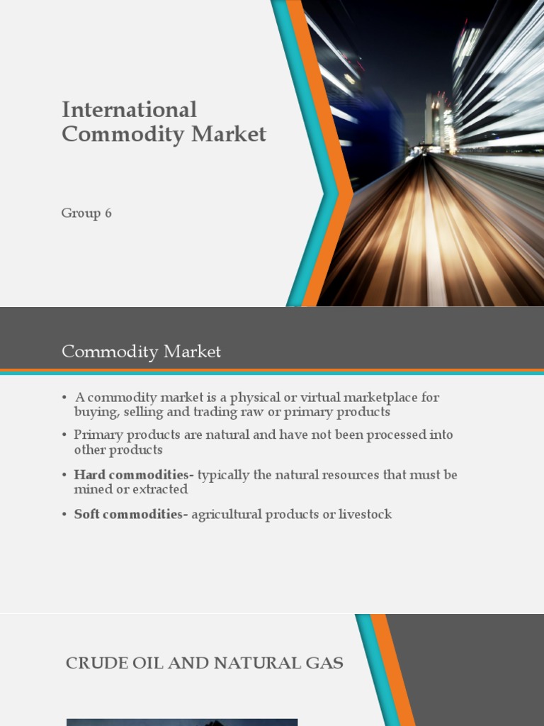 International Commodity Market | PDF | New York Mercantile Exchange ...