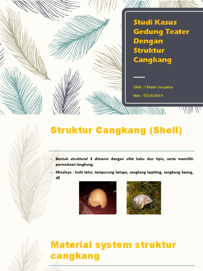 Struktur Cangkang dalam Arsitektur | PDF
