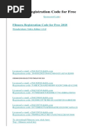 Filmora Serial Key | PDF | Intellectual Works | Computing