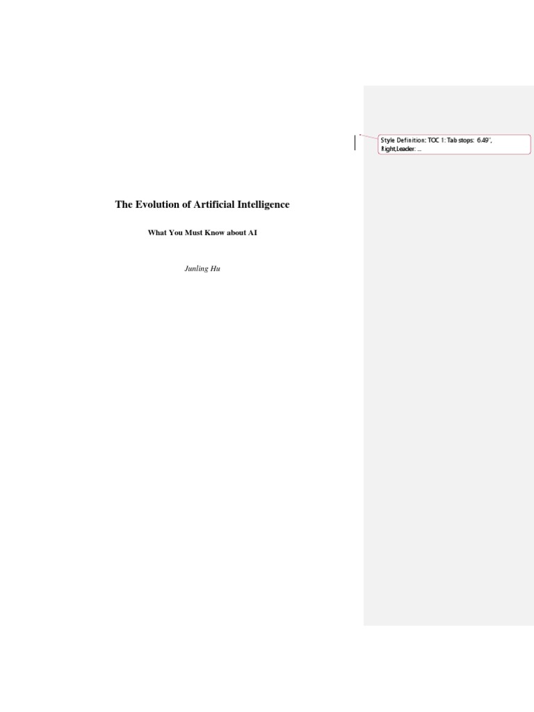 The Evolution of Artificial Intelligence: What You Must Know About AI ...