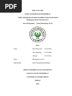 Contoh Format Mini Riset Unimed Bahasa Indonesia | PDF | Karier & Perkembangan