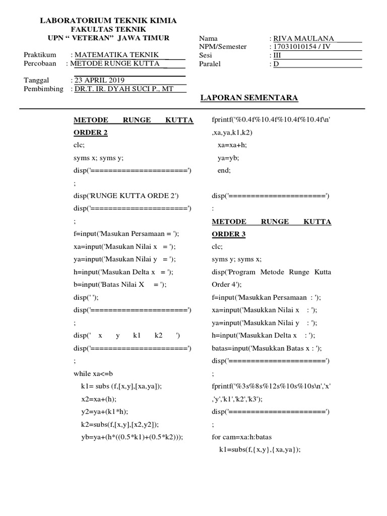 Lapsem Modul 8 Matematika Teknik II | PDF