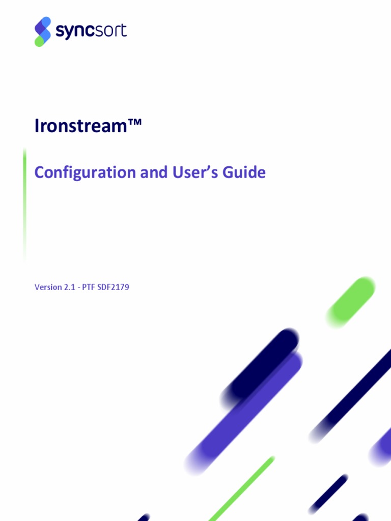 Ironstream Configuration and Users Guide v2.1 PDF | PDF | Application ...
