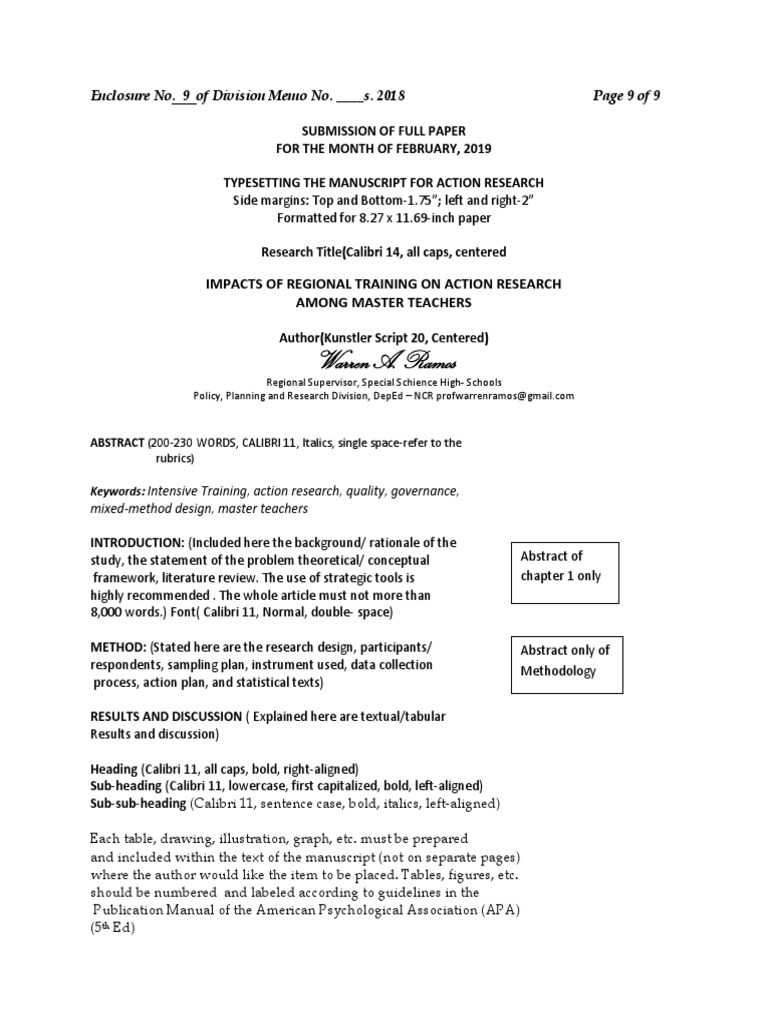 AR No. 9 FORM | PDF | Writing | Publishing