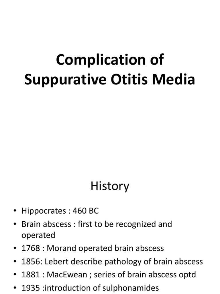 Csom III Complications | PDF | Vertigo | Ear
