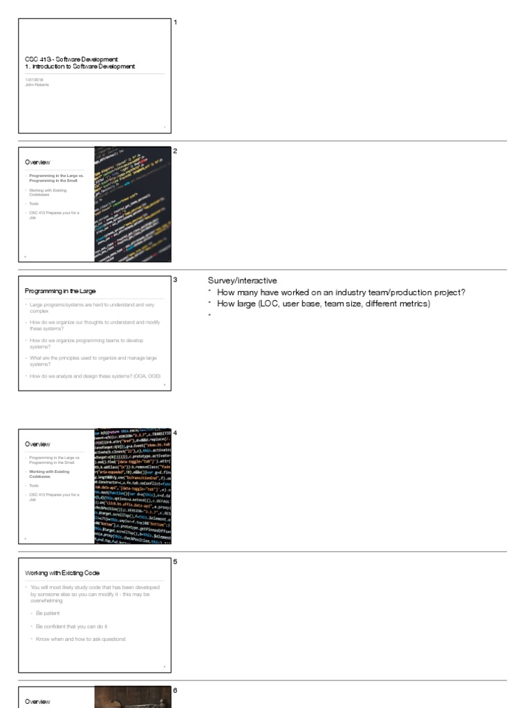 Introduction To Software Development | Download Free PDF | Net Beans | Applications & Software