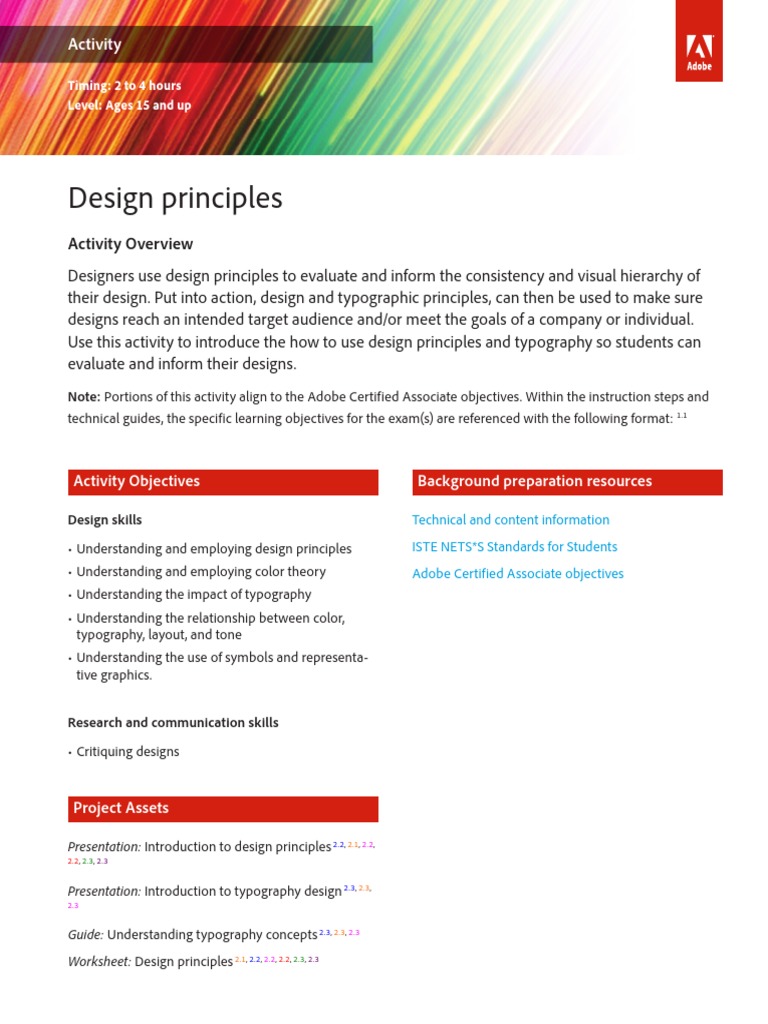 Design Principles | PDF | Graphic Design | Graphics