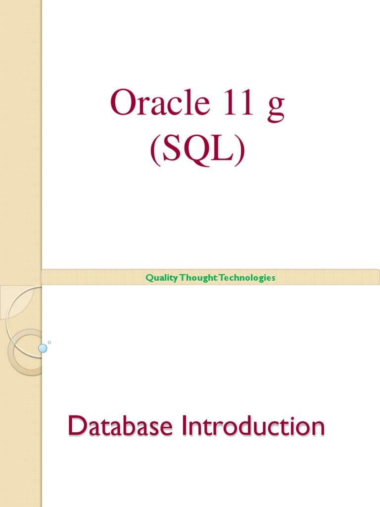 Oracle Material Pdf Pdf Information Technology Management Information Retrieval
