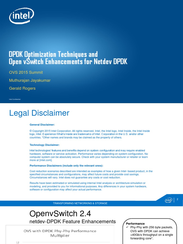 DPDK Optimization Techniques | PDF | Cpu Cache | Network Interface Controller