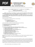 EDUC 60 The Teacher and The Community, School Culture, and ...